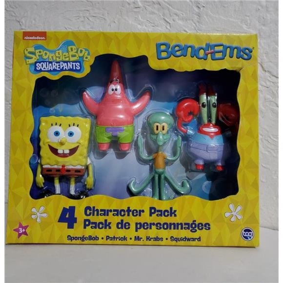 Toys | Spongebob Squarepants 5 Bendable Posable Bendems Figure ...